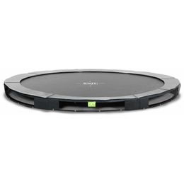 EXIT Elegant sports Bodentrampolin ø427cm - schwarz