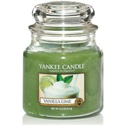 yankee candle - Duftkerze Vanille-Limette 411g
