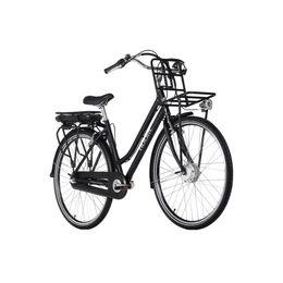 KS-Cycling Adore Alu E-City-Bike Damen 28'' Cantaloupe schwarz Frontmotor 36 V/10,4 Ah 3 Gänge