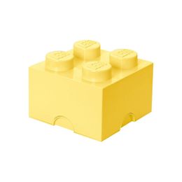 Room Copenhagen Aufbewahrungsbox LEGO Storage Brick 4 pastellgelb