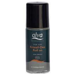 alva Deo-Roller FOR HIM Kristall Deo Roll On