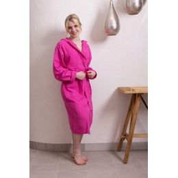 Sensepura Bademantel Hamam Bademantel für Damen pink XL