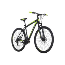 KS-Cycling KS Cycling Mountainbike Hardtail 29" Catappa schwarz-grün RH 46 cm