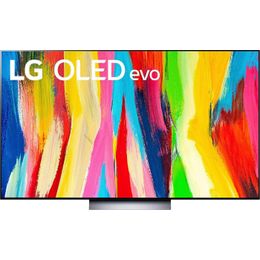 LG OLED65C27LA OLED-Fernseher (164 cm/65 Zoll, 4K Ultra HD, Smart-TV), schwarz