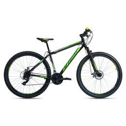KS-Cycling KS Cycling Mountainbike Hardtail 29'' Sharp schwarz-grün RH 46 cm