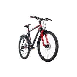 KS-Cycling KS Cycling Mountainbike Hardtail ATB 26'' Xtinct schwarz-rot RH 46 cm