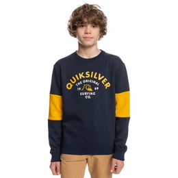 Quiksilver Sweatshirt &raquo;School Time&laquo; Navy Blazer 10(140-148cm) 10(140-148cm) Stoff: Baumwolle und ...