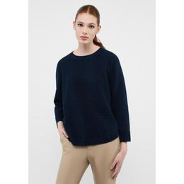 Eterna Strickpullover navy M M Wohlf&uuml;hlteil