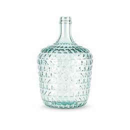 the way up Recyclingglas-Vase Valentina 20cm clear 30cm hoch