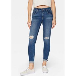 Mavi Skinny-fit-Jeans Lexy mit Elasthan für den perfekten Tragekomfort, blau
