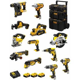 Dewalt Kit DWK1200 (DCD796+DCH273+DCG405+DCF887+DCF894+DCS331+DCS391+ DCS355+DCP580+DCS369+DCL050+DCF620+3x5,0Ah+DCB115+Caddy)