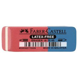 Faber-Castell Faber-Castell Radiergummis rot/blau Tintenpatrone