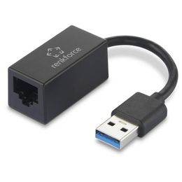 Renkforce USB 3 Gigabit Ethernet LAN Netzwerkadapter für Netzwerk-Adapter