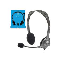 Logitech H110 PC-Headset (Stereo Kopfhörer mit Mikrofon für den Einsatz im z.B. Home Office)