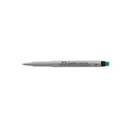 Faber-Castell Multimark 1524 Faserschreiber Extra Fein Konisch Schwarz