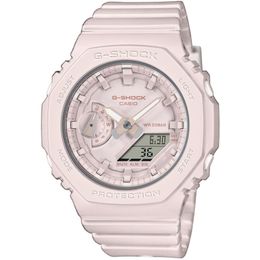 Chronograph Casio G-SHOCK "GMA-S2100BA-4AER" Armbanduhren rosa (hellrosa) Damen Quarzuhren