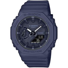 Chronograph Casio G-SHOCK "GMA-S2100BA-2A1ER" Armbanduhren blau Damen Quarzuhren