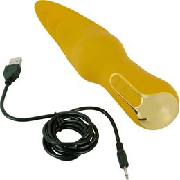 Klitoris-Stimulator You2Toys "Licking Vibrator" Vibratoren gelb Druckwellen-Vibratoren