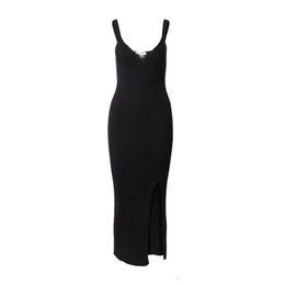 EDITED Kleid 'Qiara' Damen Gr&ouml;&szlig;e 32 schwarz Winterkleid