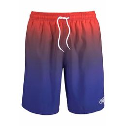 Buffalo Badeshorts Herren Gr&ouml;&szlig;e M blau / rot