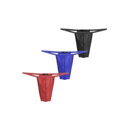 HOM Panty ' Plumes ' male Blue, Red, Black size XXL