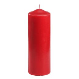 Papstar Stumpenkerze Stumpenkerze Ø 70 mm · 200 mm rot (1-tlg)
