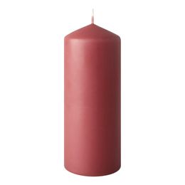 Papstar Stumpenkerze Stumpenkerze Ø 69 mm · 180 mm rost (1-tlg), rot