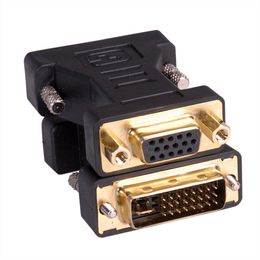 ROLINE DVI-VGA Adapter, DVI ST / VGA BU Audio- & Video-Adapter DVI-I 24+5 Männlich (Stecker) zu HD D-Sub 15-polig (HD-15), VGA Weiblich (Buchse)