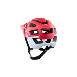 Cratoni MTB-Helm AllSet Pro rot/wei&szlig; matt