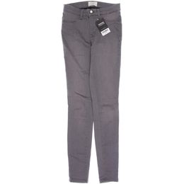 Selected Damen Jeans, grau, Gr. 34