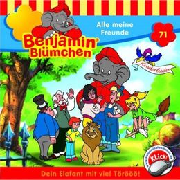 Benjamin Blümchen - 71 - Alle Meine Freunde - Elfie Donnelly (Hörbuch)