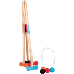 OUTDOOR ACTIVE Krocket-Set aus Holz, für 4 Spieler, im Netz