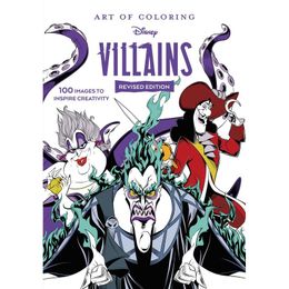 Art of Coloring: Disney Villains, Kartoniert (TB)