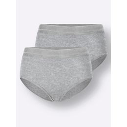 Speidel Damen Slip mit breitem Softbund, grau-meliert, Gr&ouml;&szlig;e 46