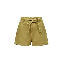 EDC by Esprit Shorts Denimshorts mit hohem Bund zum Binden (1-tlg)