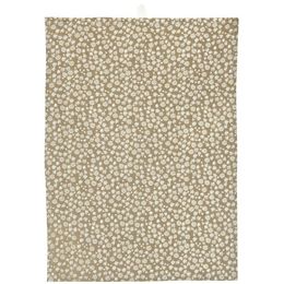 IB Laursen Geschirrhandtuch aus Baumwolle mit Muster, L70 x B50cm, milky brown