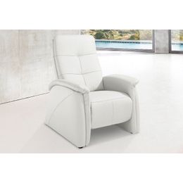exxpo - sofa fashion Sessel Tivoli (Set), mit Relaxfunktion und 2 Armlehnen, weiß