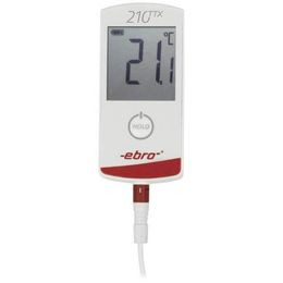 EBRO Temperatur-Messgerät kalibriert (DAkkS-akkreditiertes Labor) Messbereich Temperatur -30 bis +199.9 °C