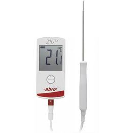EBRO Temperatur-Messgerät kalibriert (ISO) Messbereich Temperatur -30 bis +199.9 °C Fühler-Typ T