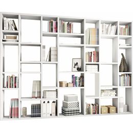Fif Möbel fif möbel Raumteilerregal TORO 380, Breite 295 cm, weiß