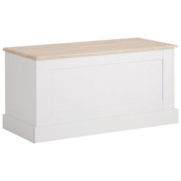 Home Affaire Sitzbank Binz, zwei unterschiedliche Farbvarianten, mit Stauraum, Breite 90 cm, weiß