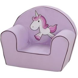 KNORRTOYS® Sessel UMA. Das Einhorn, lila, für Kinder; Made in Europe, lila