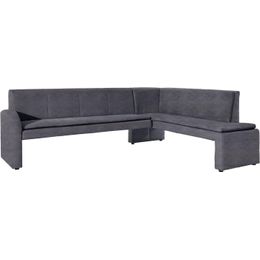 exxpo - sofa fashion Eckbank Cortado, Frei im Raum stellbar, grau