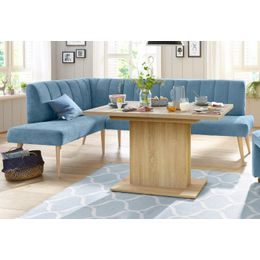exxpo - sofa fashion Eckbank Costa, Frei im Raum stellbar, blau