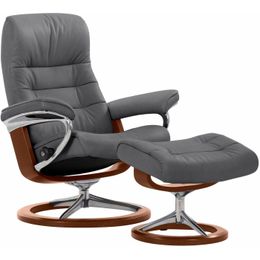 stressless® Relaxsessel Opal, mit Signature Base, Größe S, mit Schlaffunktion, grau