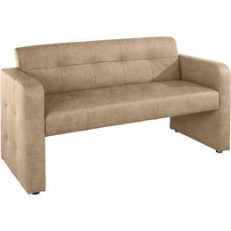 exxpo - sofa fashion Polsterbank Barista, Frei im Raum stellbar, beige