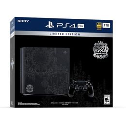 Sony PlayStation 4 Pro 1000GB - Schwarz - Limited Edition Kingdom Hearts III + Kingdom Hearts III