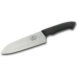 Küchenmesser Fallkniven K2 Weißer Wal aus laminiertem VG10-Stahl mit 17,5 cm Klinge, Santokustil mit Mango Thermorun
