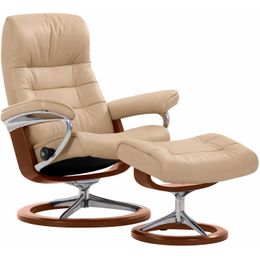 stressless® Relaxsessel Opal (Set), mit Signature Base, Größe L, mit Schlaffunktion, beige