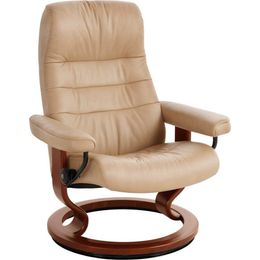 stressless® Relaxsessel Opal, mit Classic Base, Größe M, mit Schlaffunktion, beige